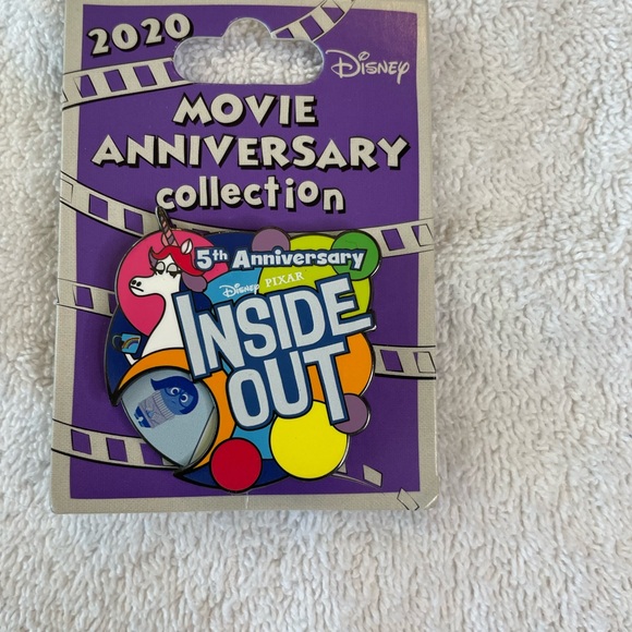 Disney | Jewelry | Disney Pixar Inside Out 5th Anniversary Pin Cast ...